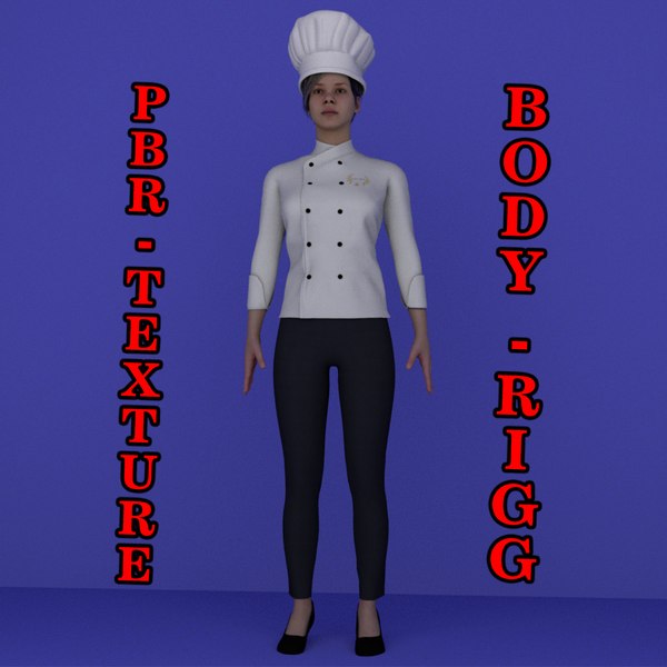 3D Chef Models | TurboSquid
