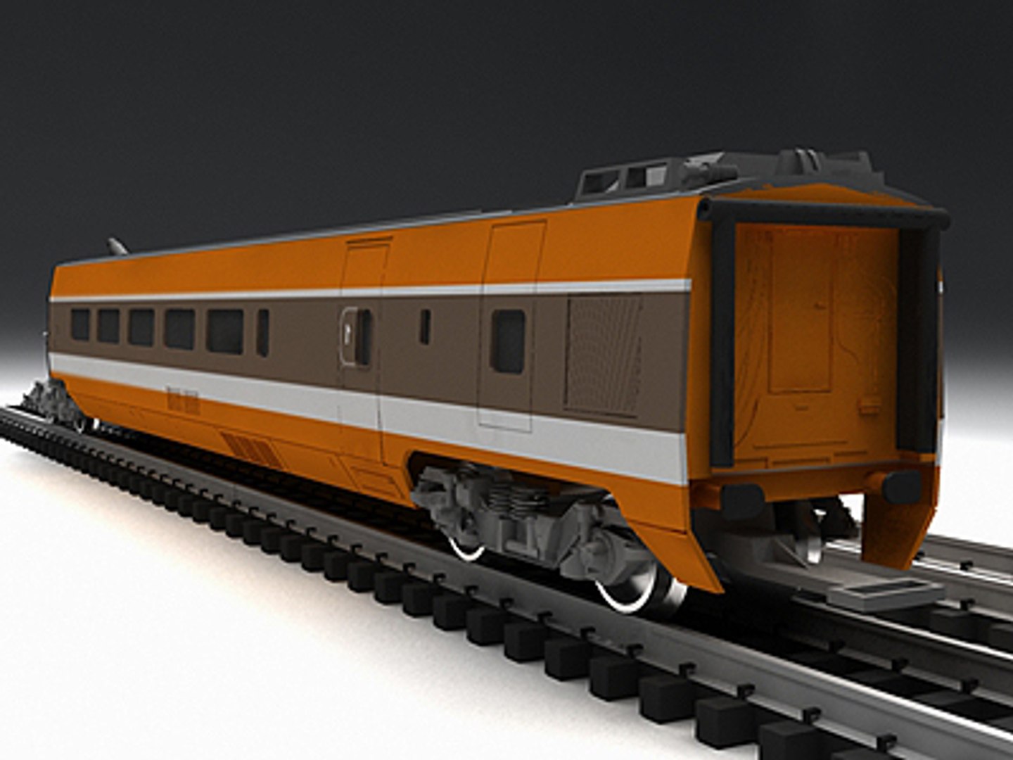 1st Generation Tgv High-speed 3d Model