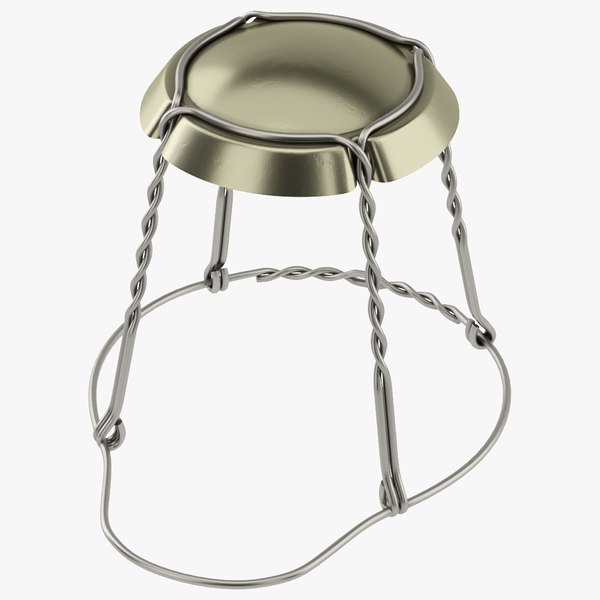 Champagne Muselet 3D model - TurboSquid 1818246