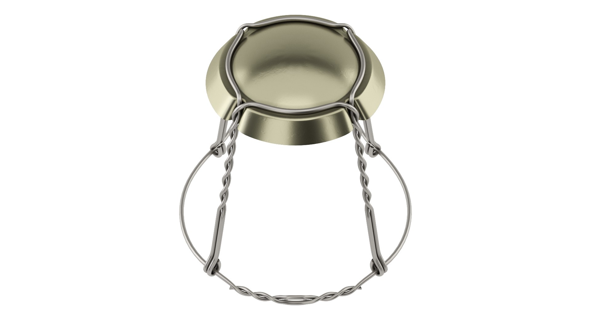 Champagne Muselet 3D model - TurboSquid 1818246