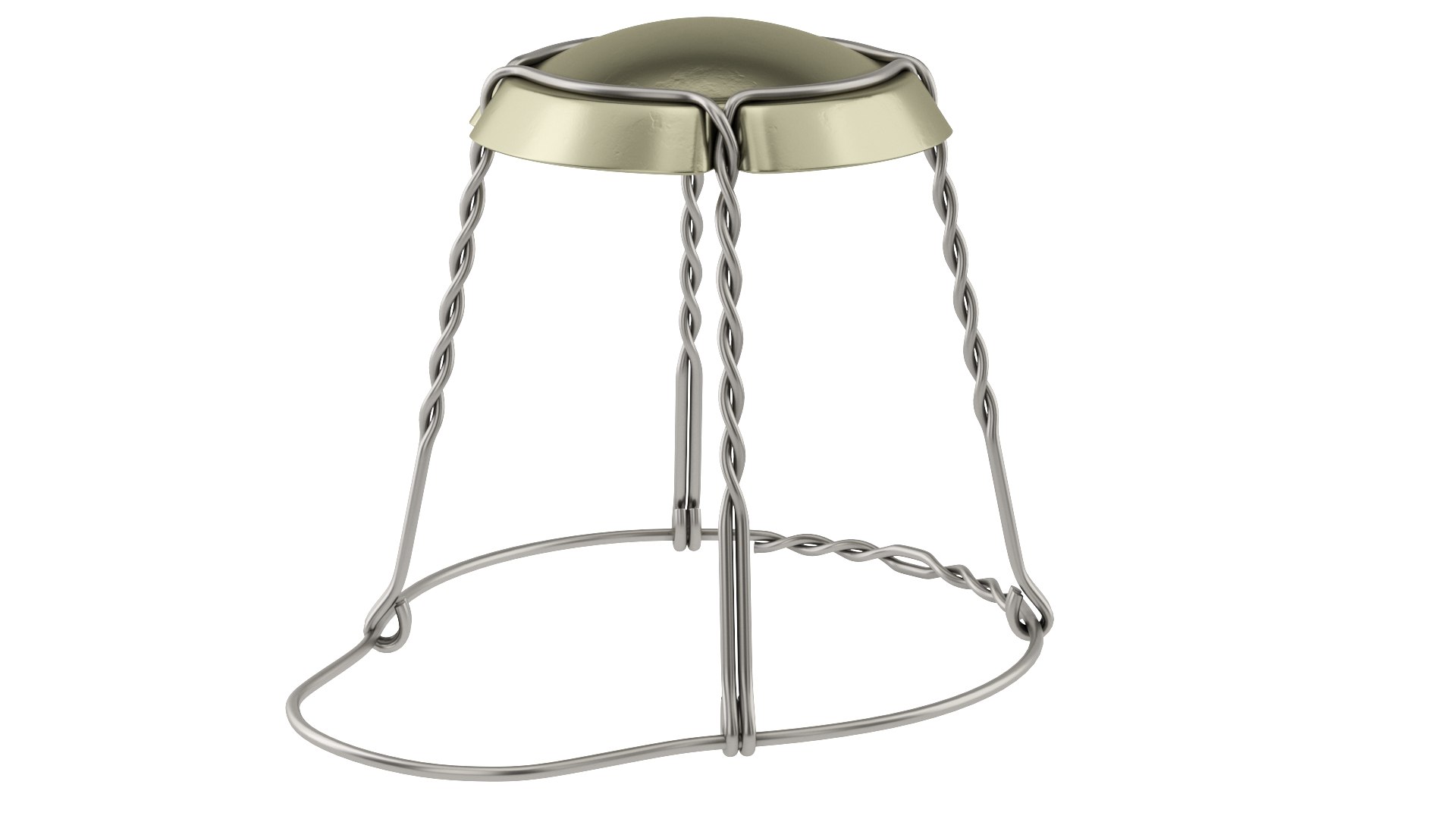 Champagne Muselet 3D model - TurboSquid 1818246