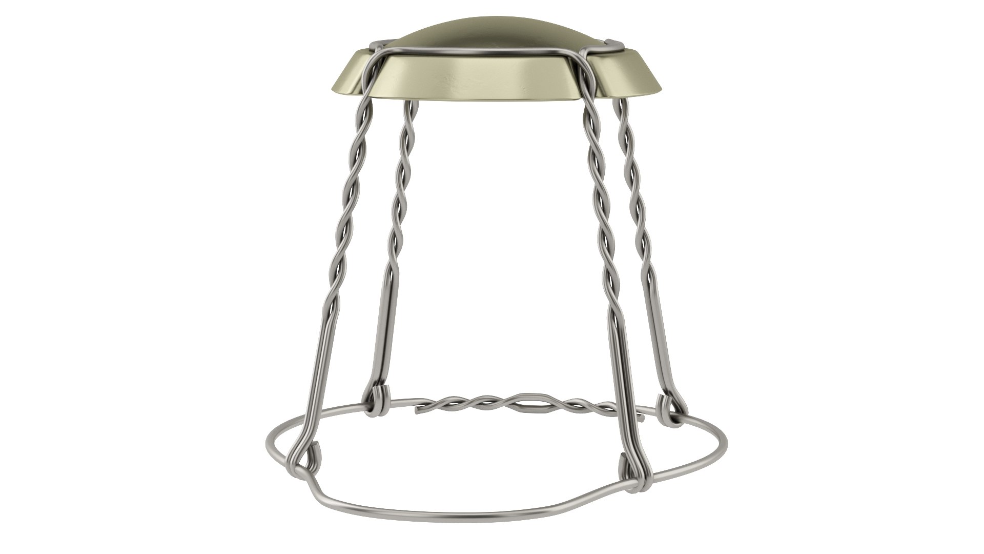 Champagne Muselet 3D model - TurboSquid 1818246