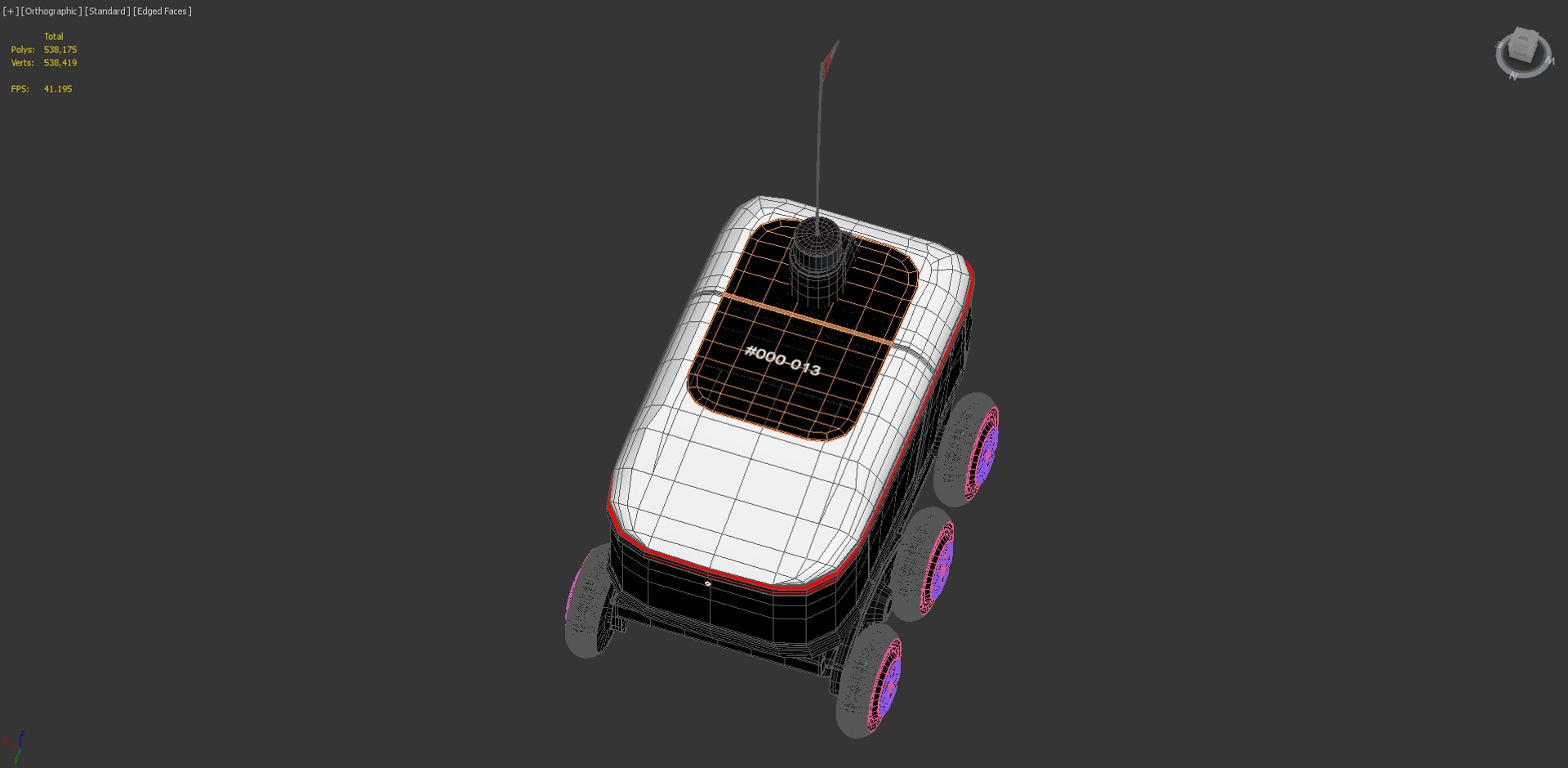 Yandex Delivery Robot Model - TurboSquid 1635844