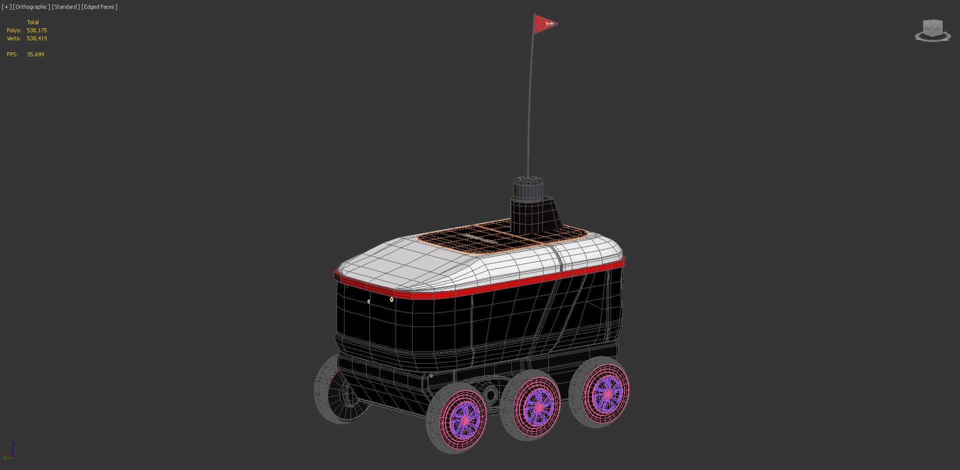Yandex Delivery Robot Model - TurboSquid 1635844