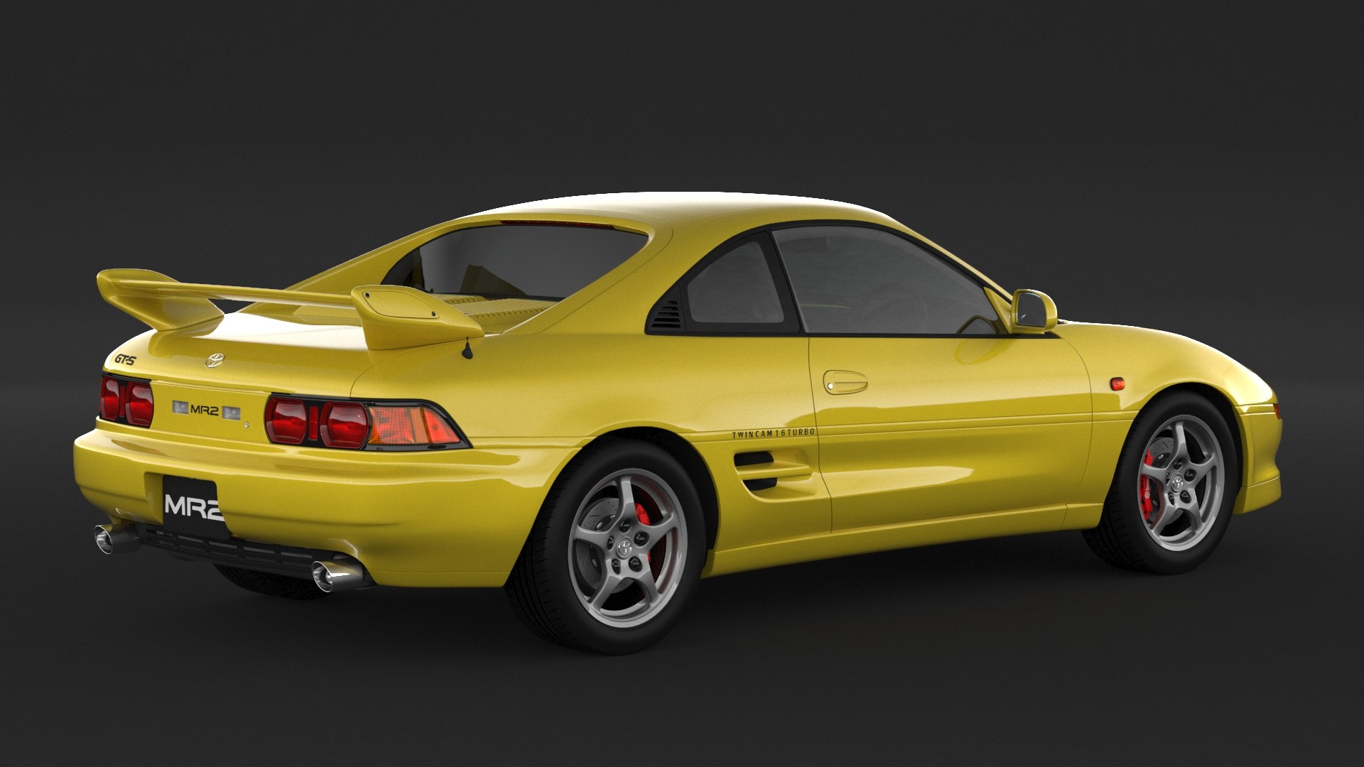 Toyota MR2 GT-S 3D Model - TurboSquid 1888193