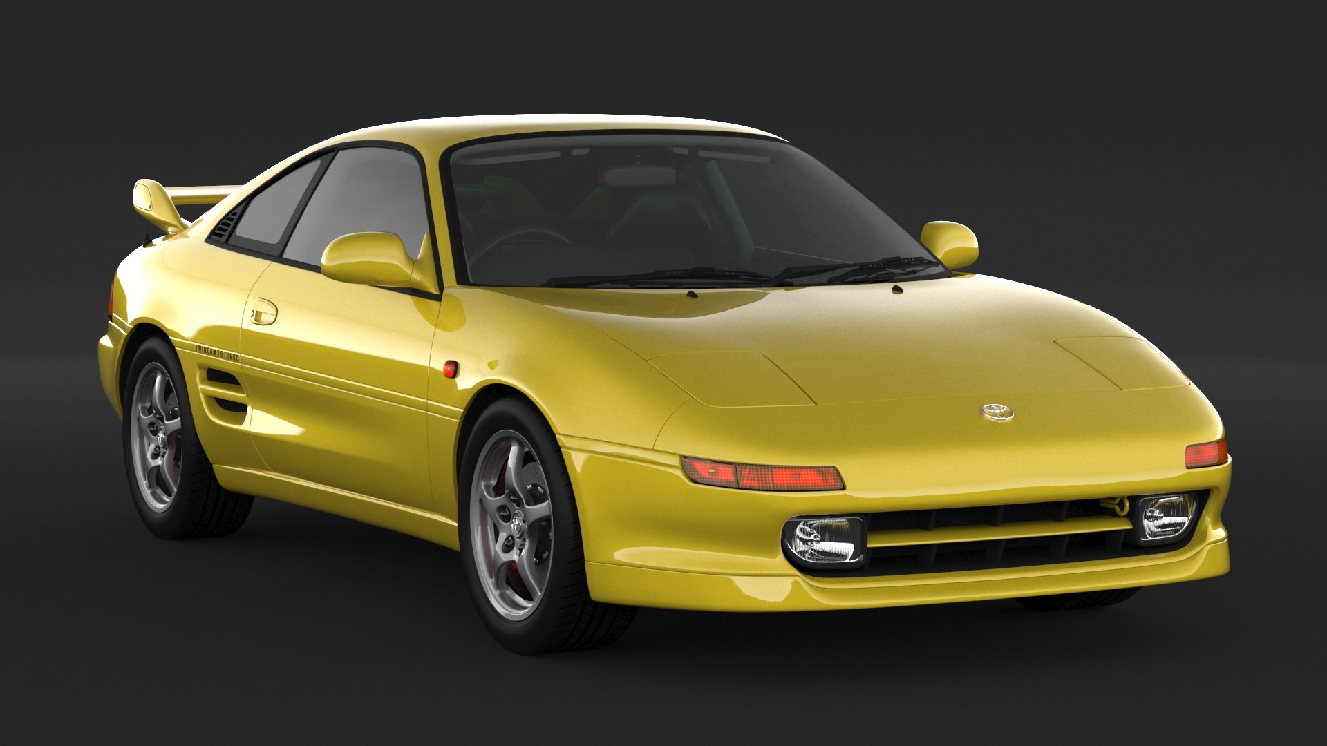Toyota MR2 GT-S 3D Model - TurboSquid 1888193