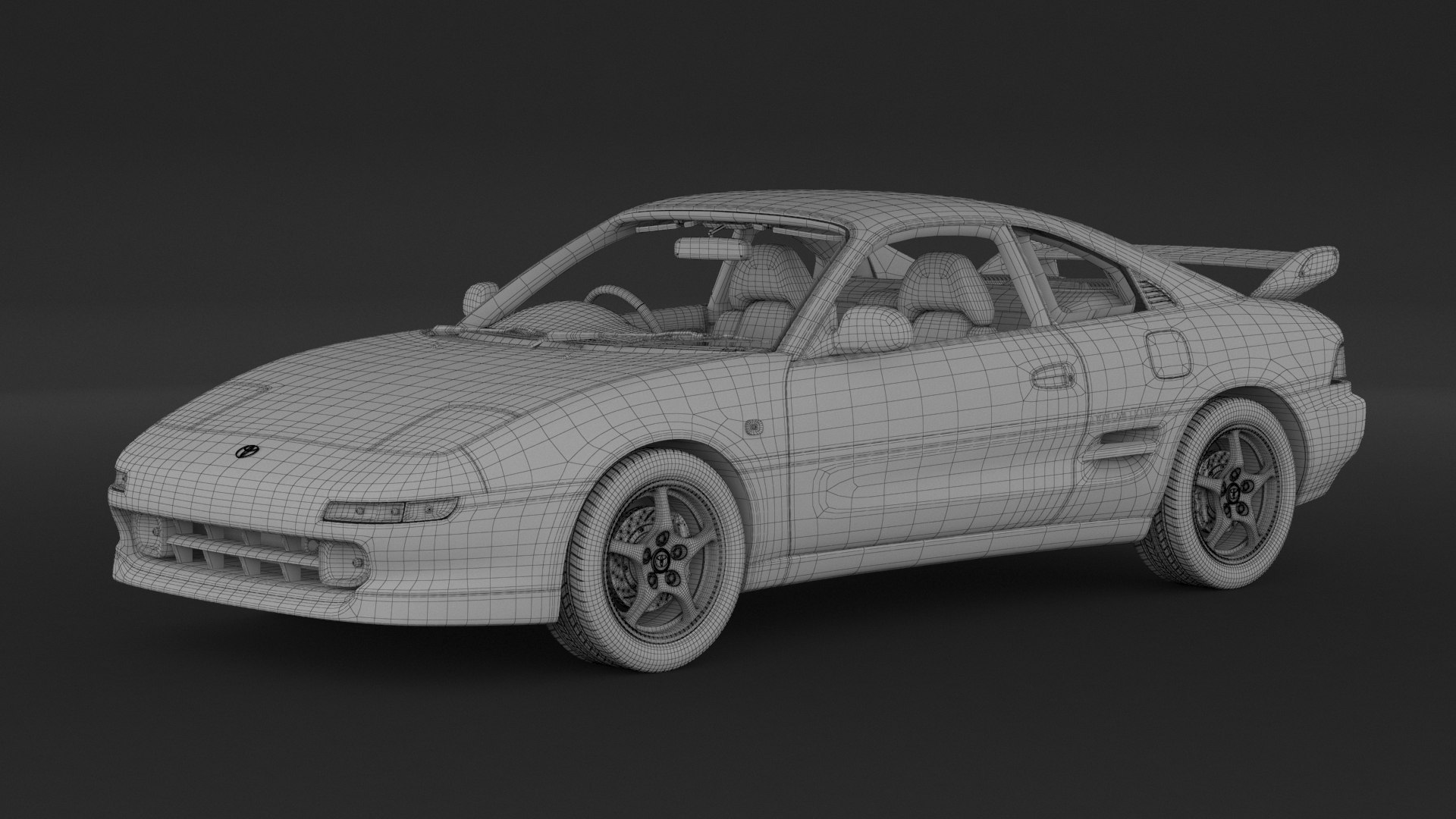 Toyota MR2 GT-S 3D Model - TurboSquid 1888193