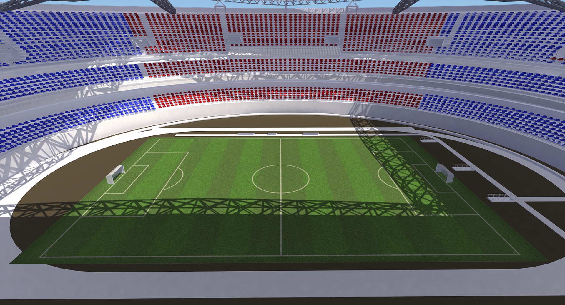 - Soccer Stadium Arena 3d Max