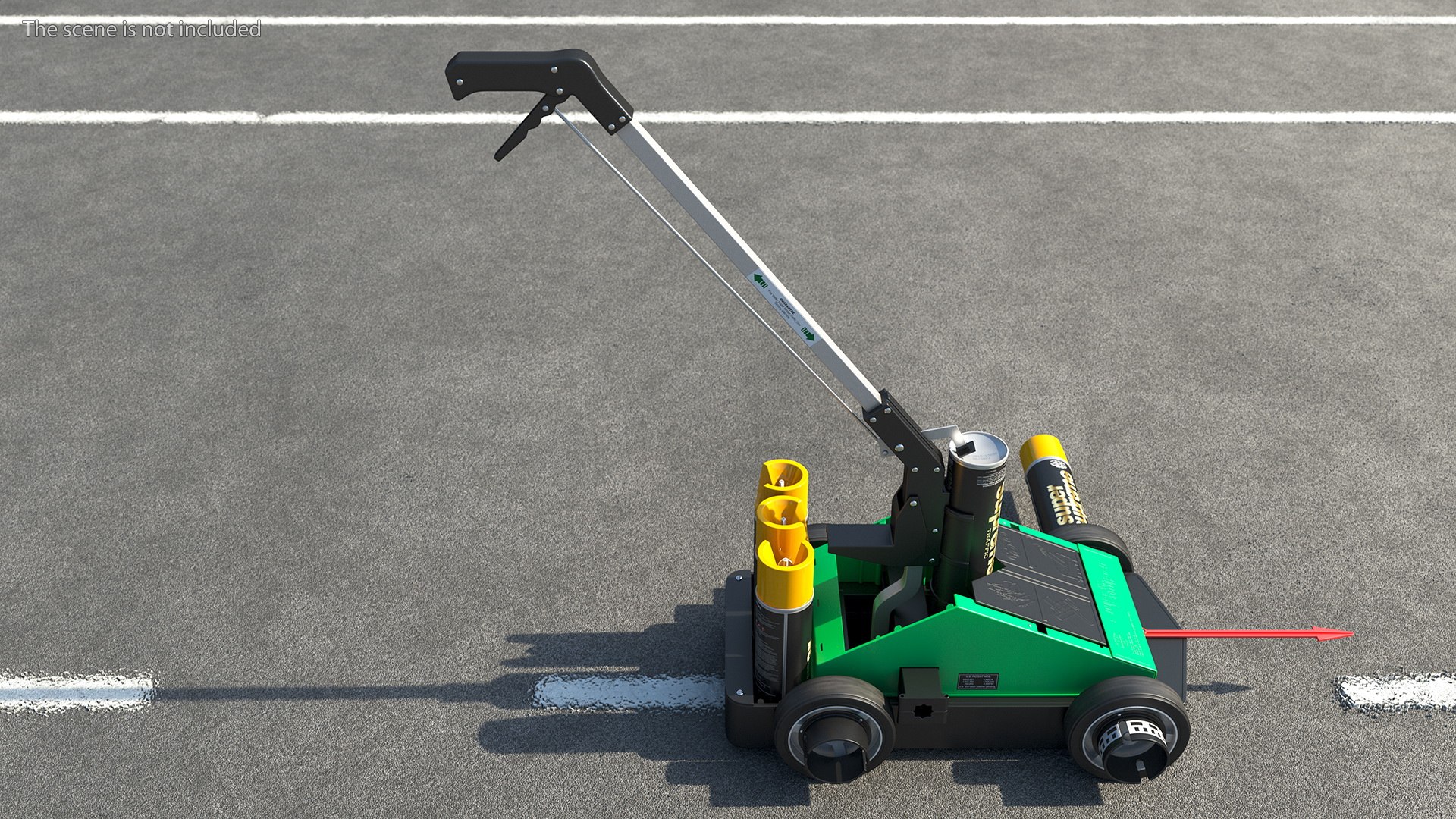3D Fox Valley Traffic Striping - TurboSquid 1654925