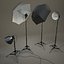 Realistic Studio Lighting Lamps 3d Max