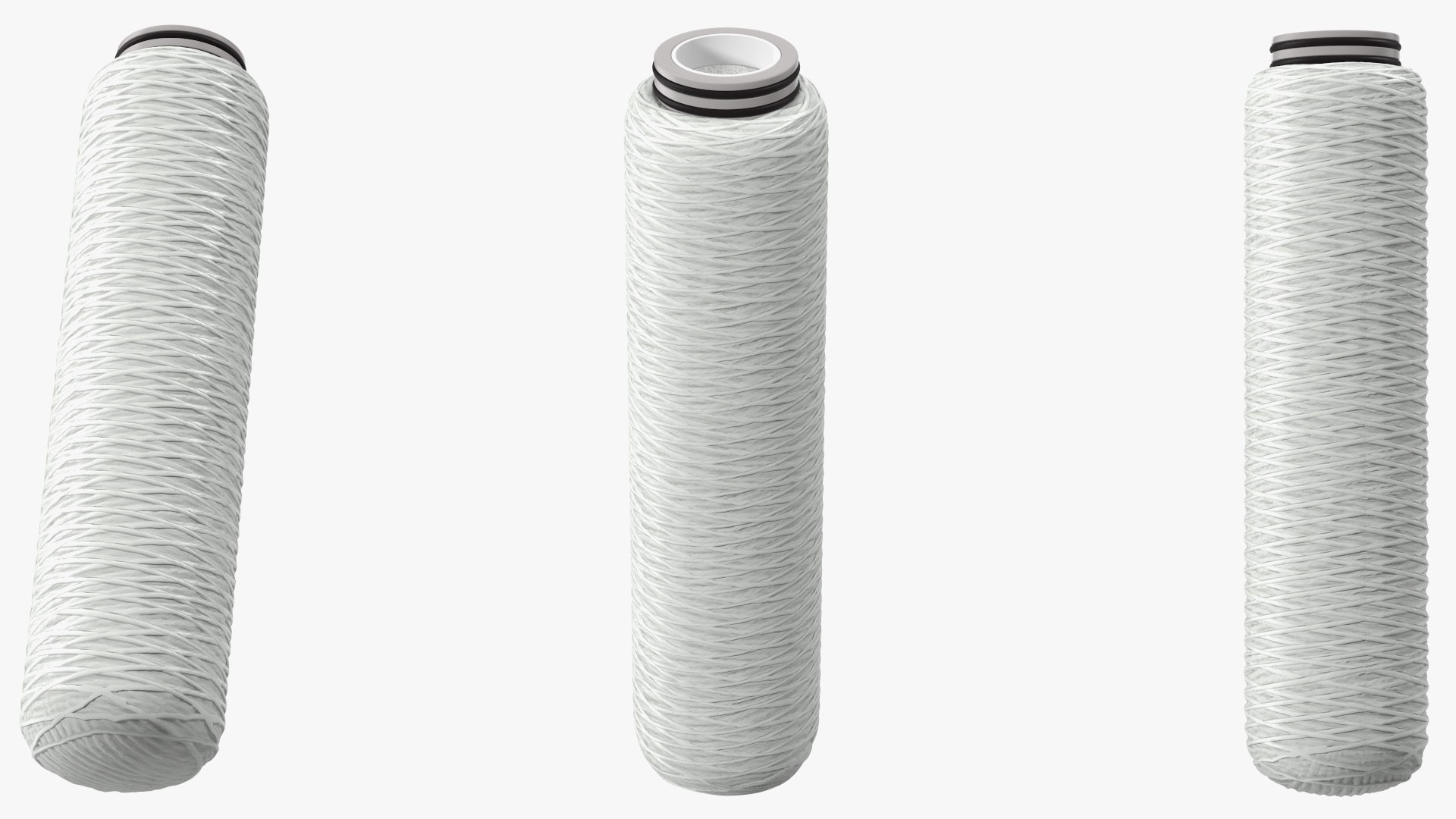 Wound Polypropylene Wire Microfilter Cartridge 3D Model - TurboSquid ...