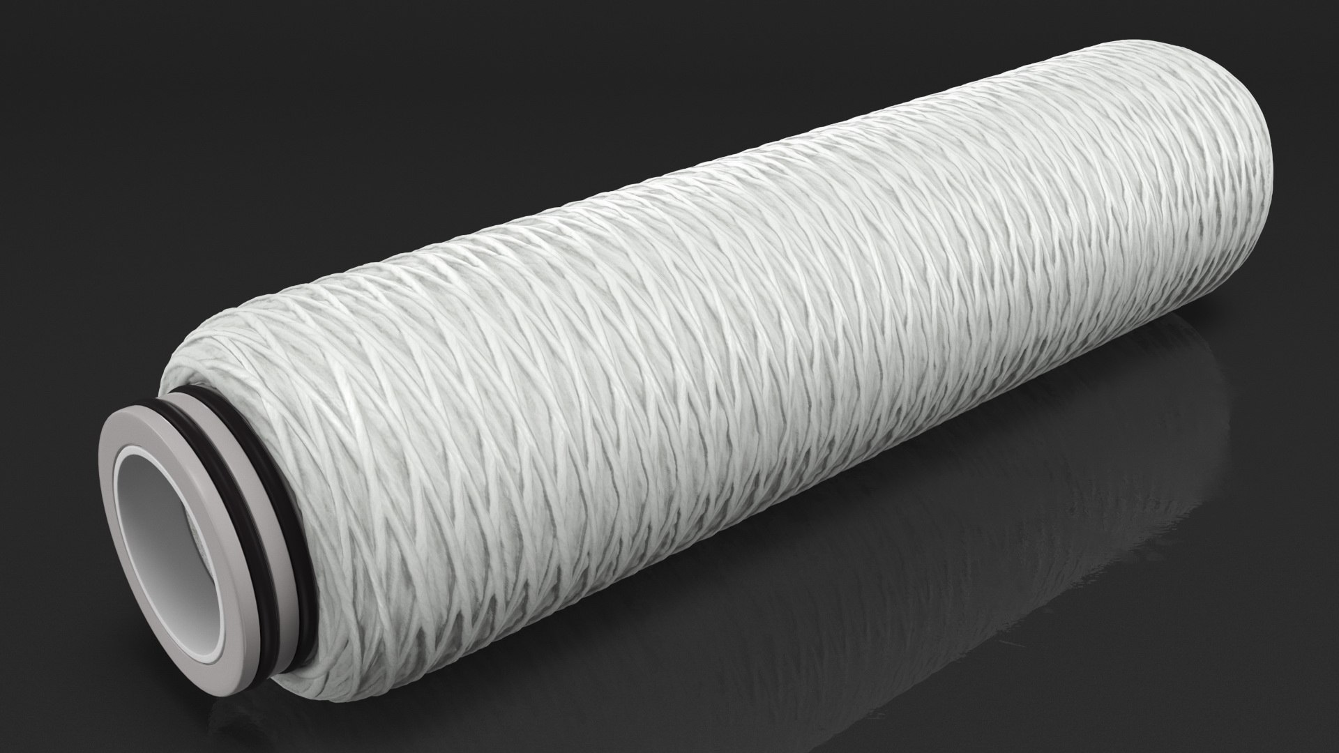 Wound Polypropylene Wire Microfilter Cartridge 3D Model - TurboSquid ...