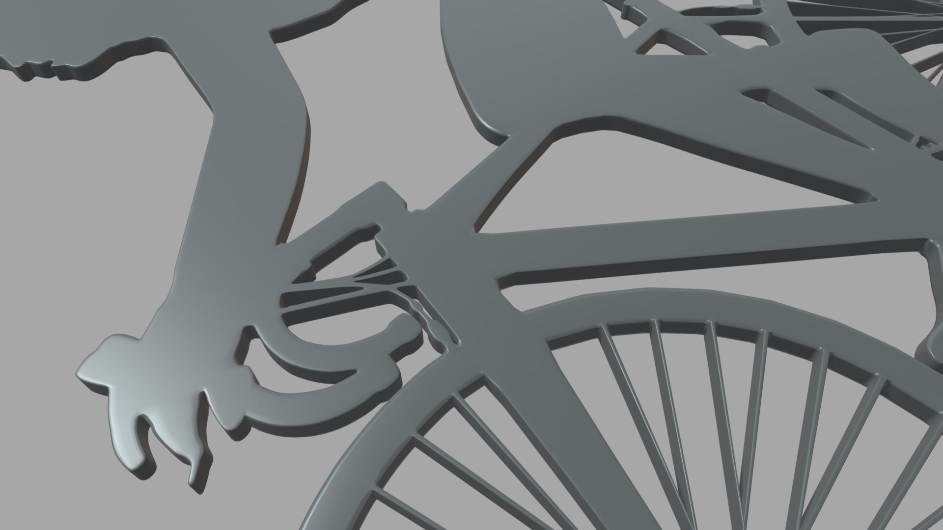 3D Bike Key Ring Chain 01 - TurboSquid 1989390