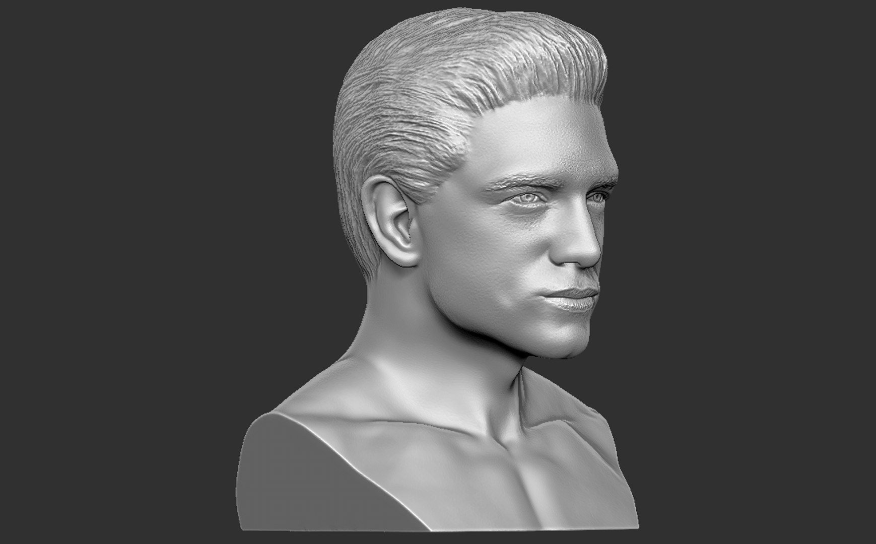 3D Model Bust Man Printing - TurboSquid 1657521