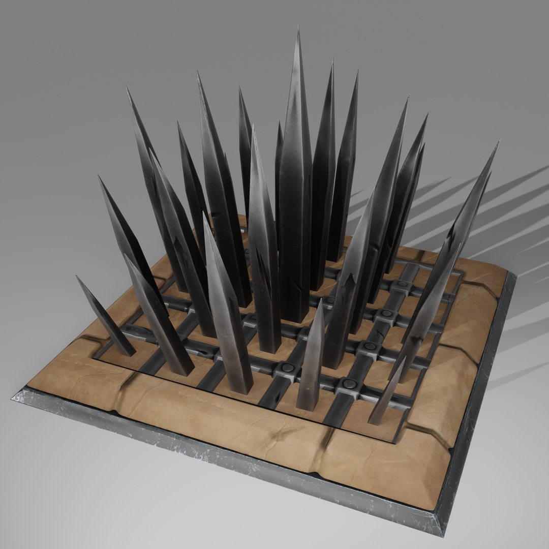 3D Spike Trap - TurboSquid 2162430