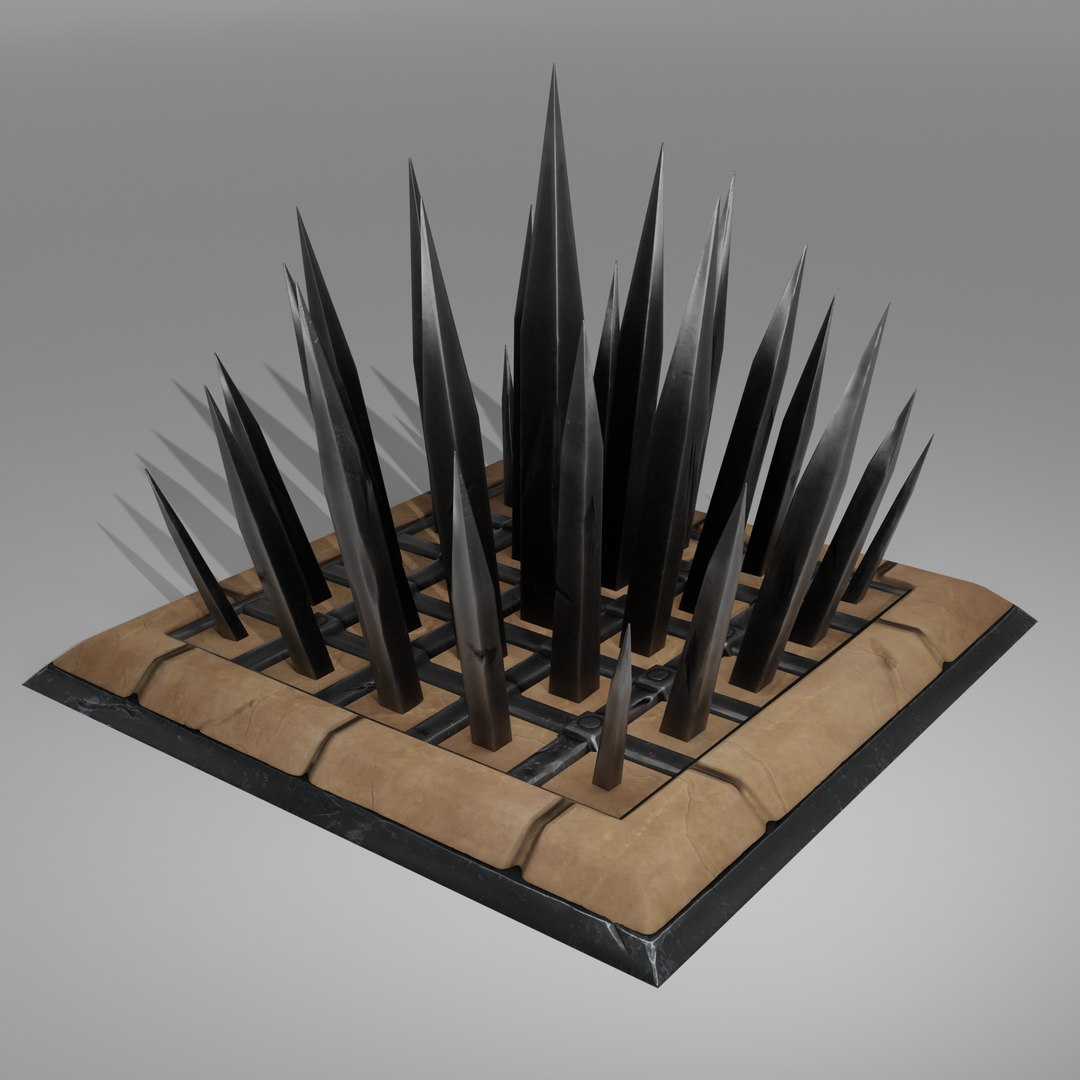3D Spike Trap - TurboSquid 2162430