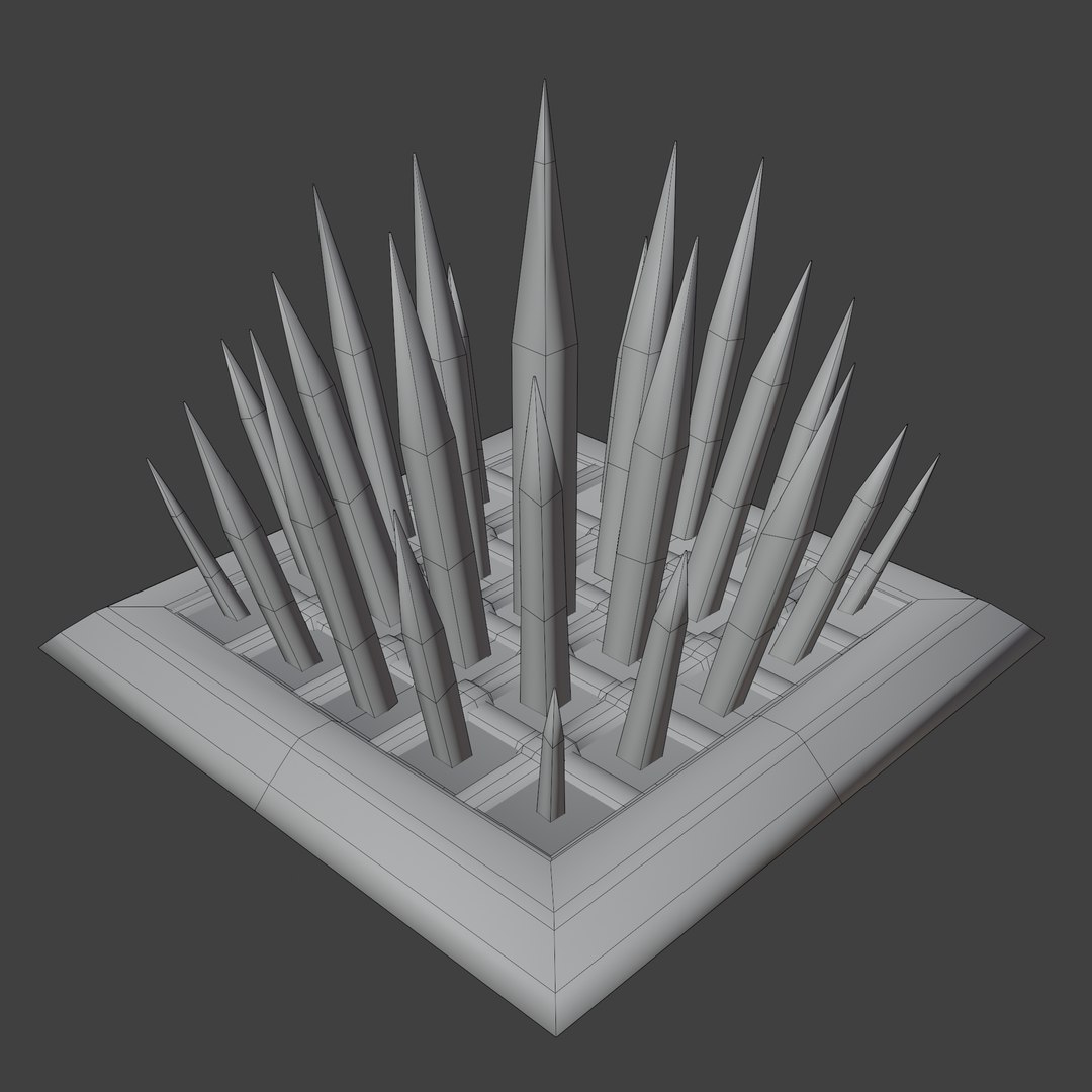 3D Spike Trap - TurboSquid 2162430