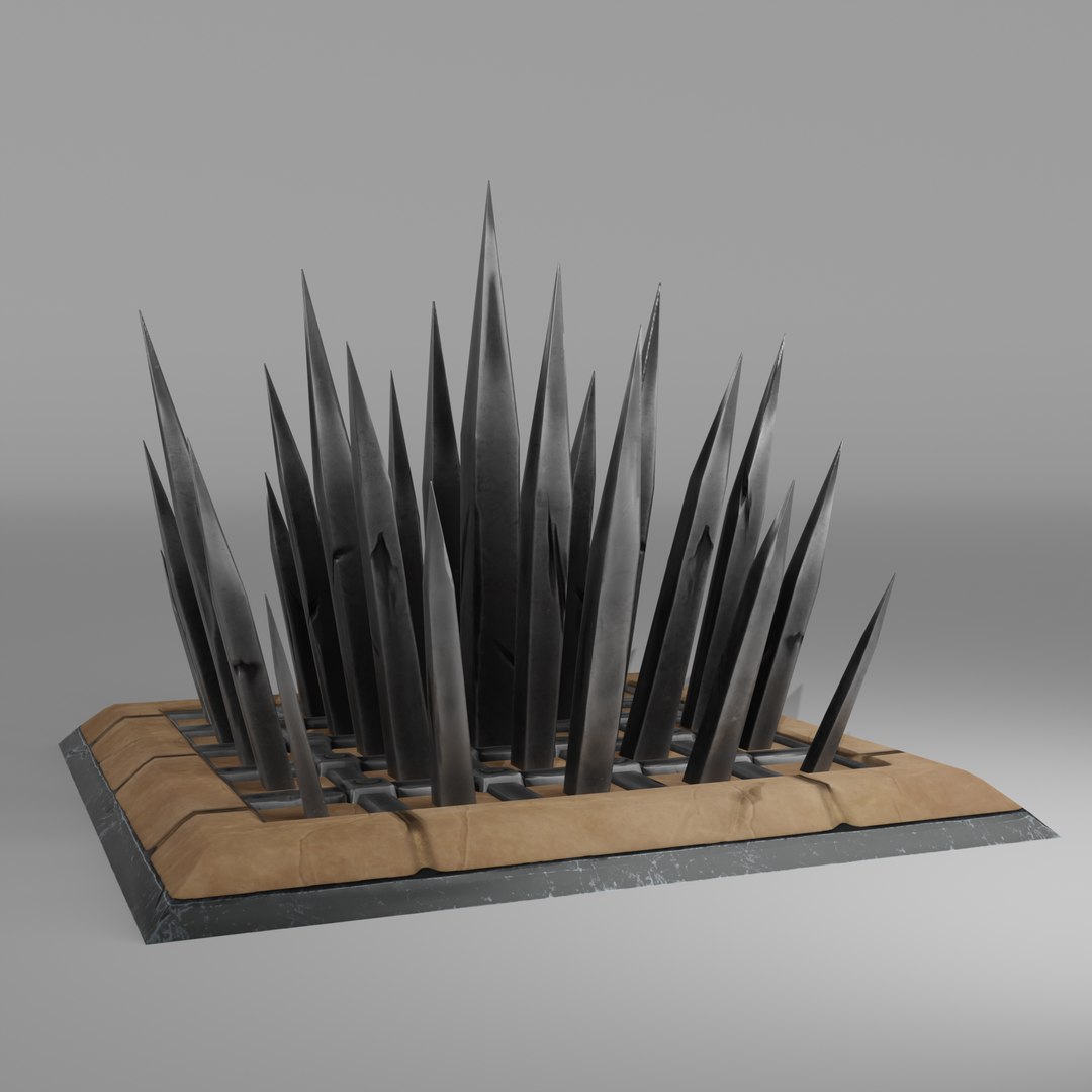 3D Spike Trap - TurboSquid 2162430