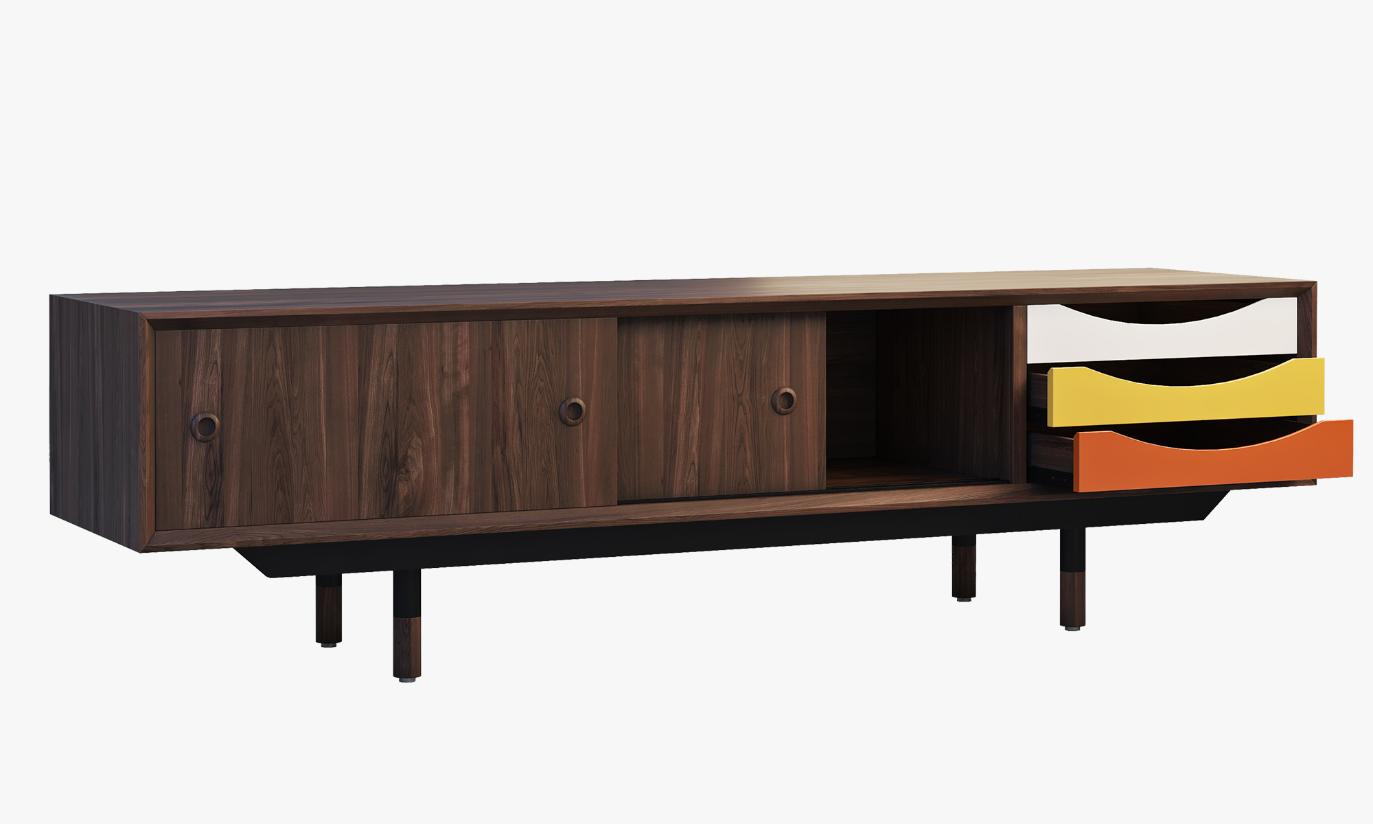 1955 tv cabinet 3 3D model - TurboSquid 1393739
