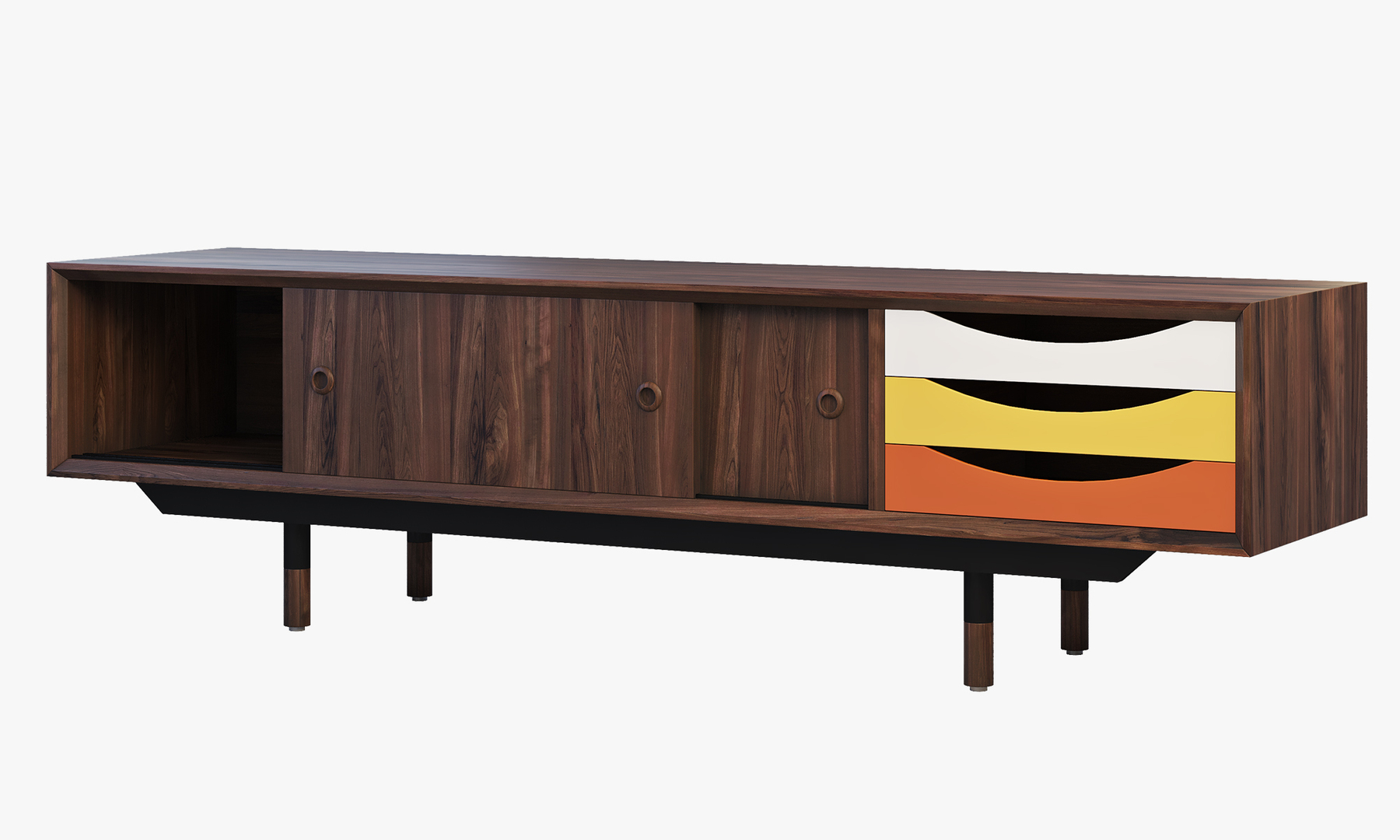 1955 tv cabinet 3 3D model - TurboSquid 1393739