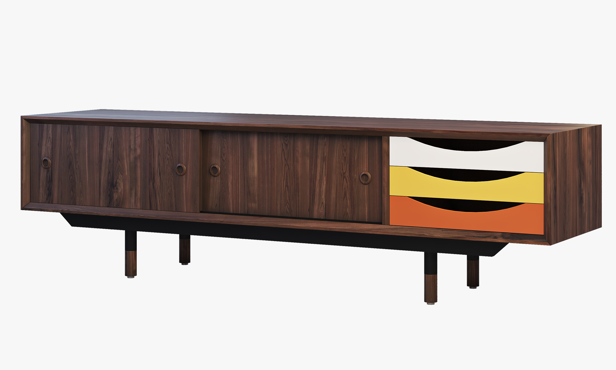 1955 tv cabinet 3 3D model - TurboSquid 1393739