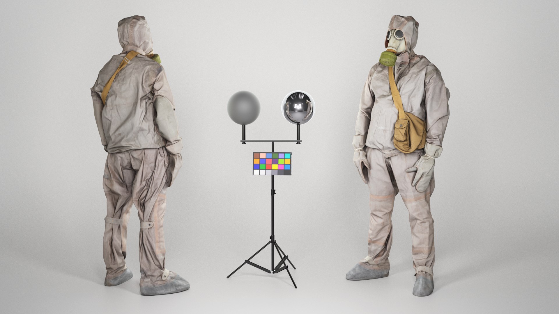 Liquidator nuclear chernobyl 3D model - TurboSquid 1499725