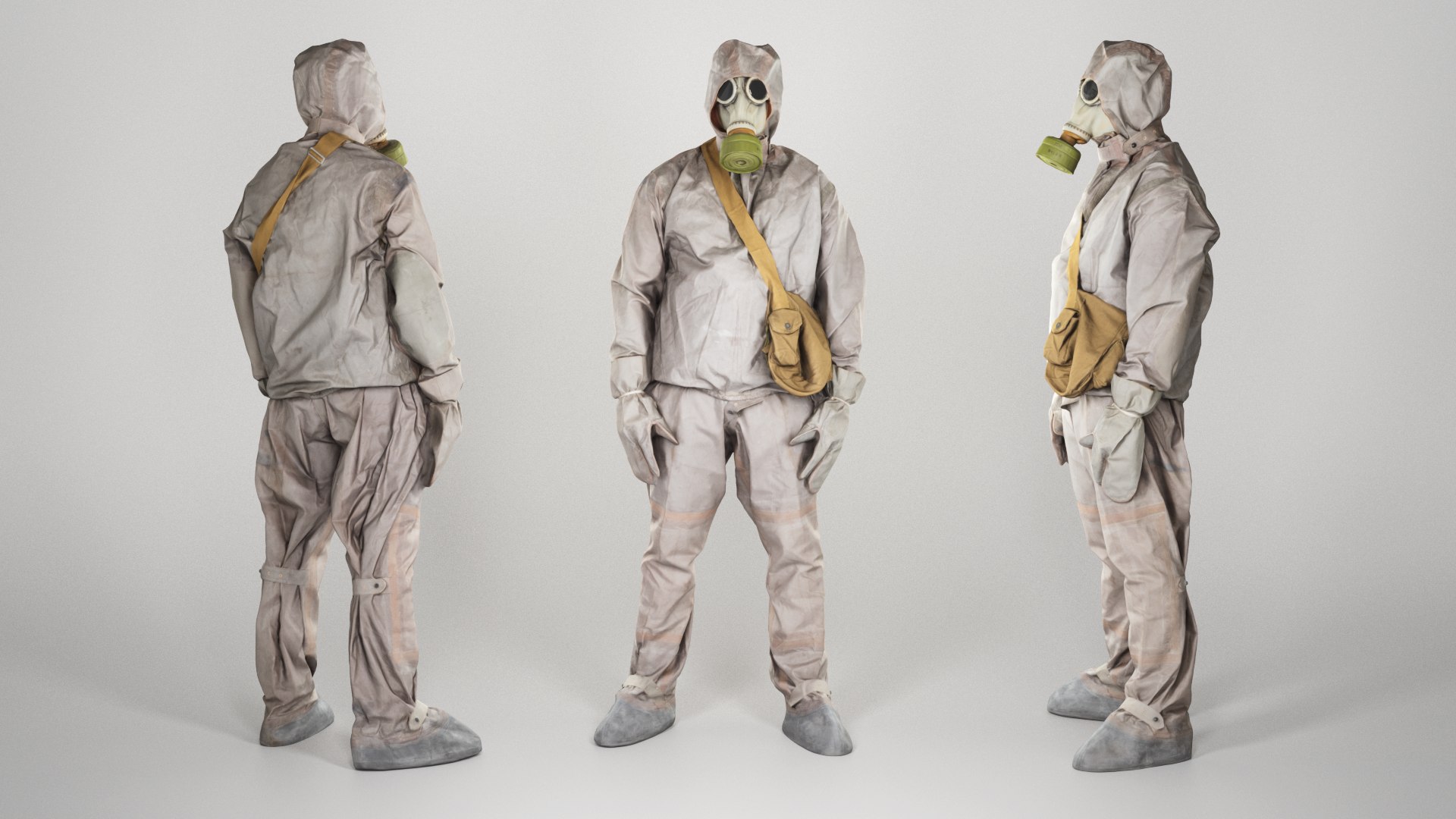 Liquidator nuclear chernobyl 3D model - TurboSquid 1499725