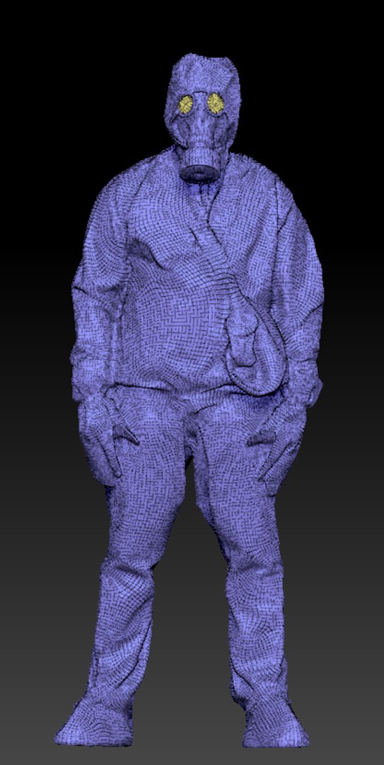 Liquidator nuclear chernobyl 3D model - TurboSquid 1499725