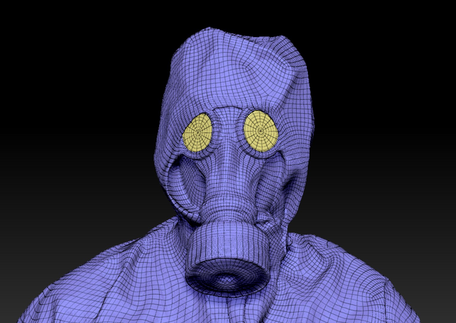 Liquidator nuclear chernobyl 3D model - TurboSquid 1499725