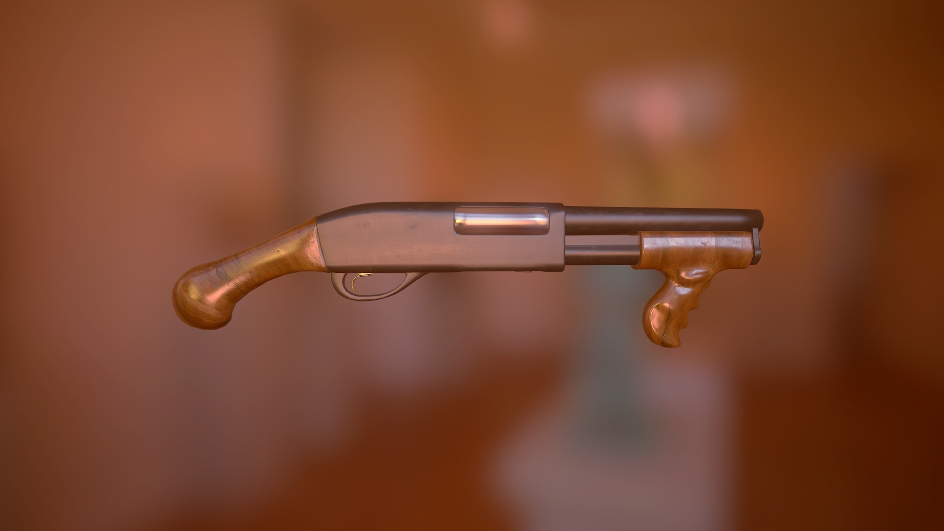 3d model shotgun