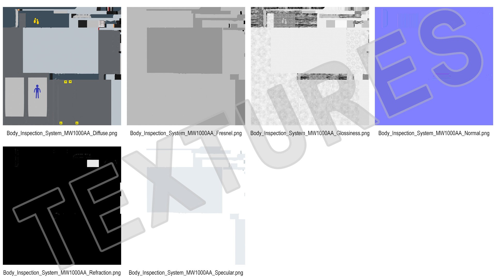 3D Body Inspection System MW1000AA - TurboSquid 2178091