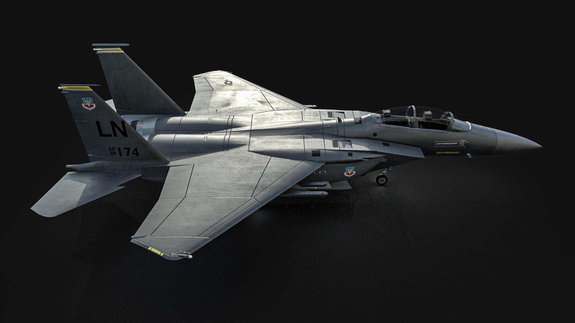 F-15E Strike Eagle 3D Model - TurboSquid 1751077