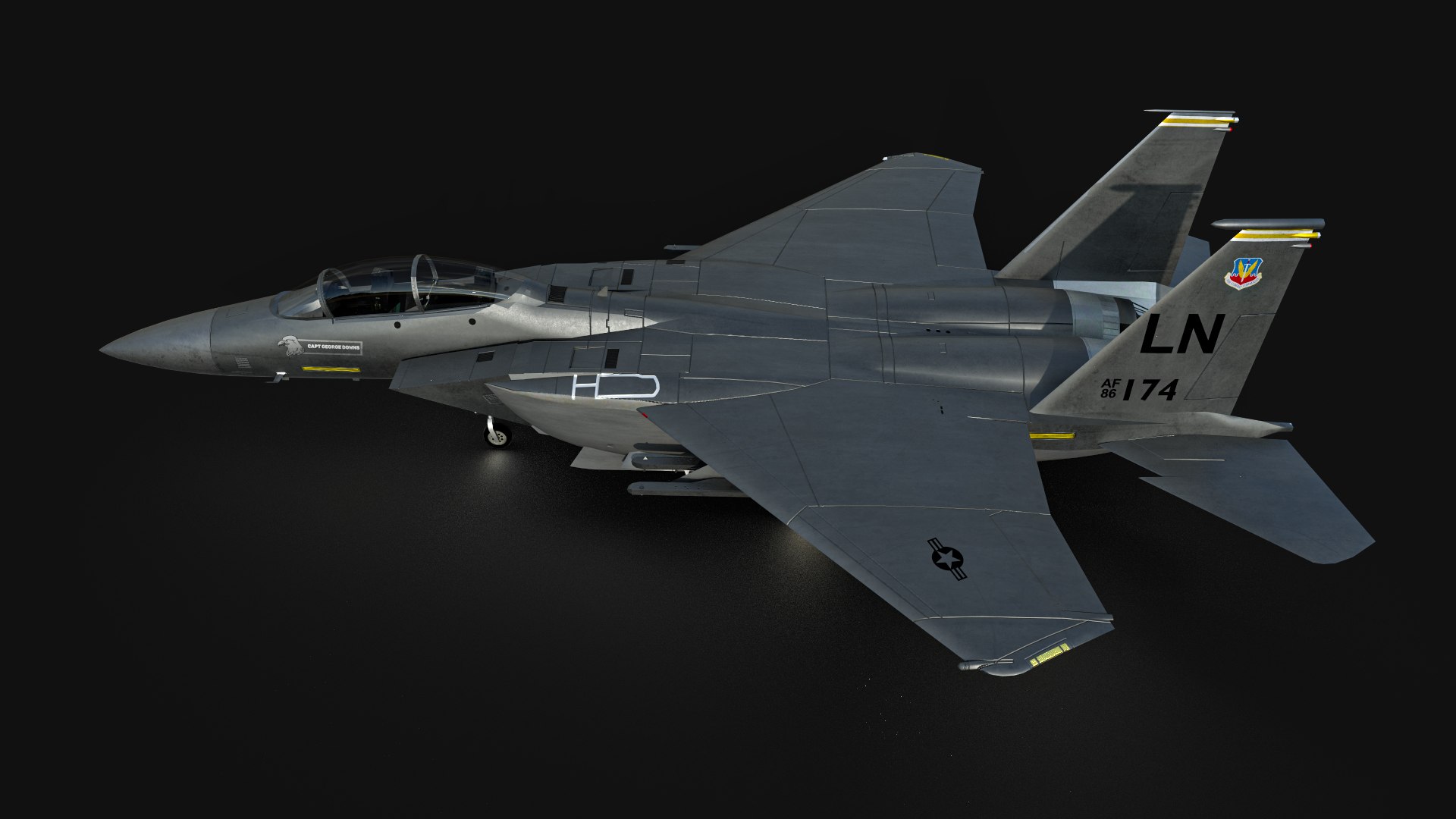 F-15E Strike Eagle 3D Model - TurboSquid 1751077