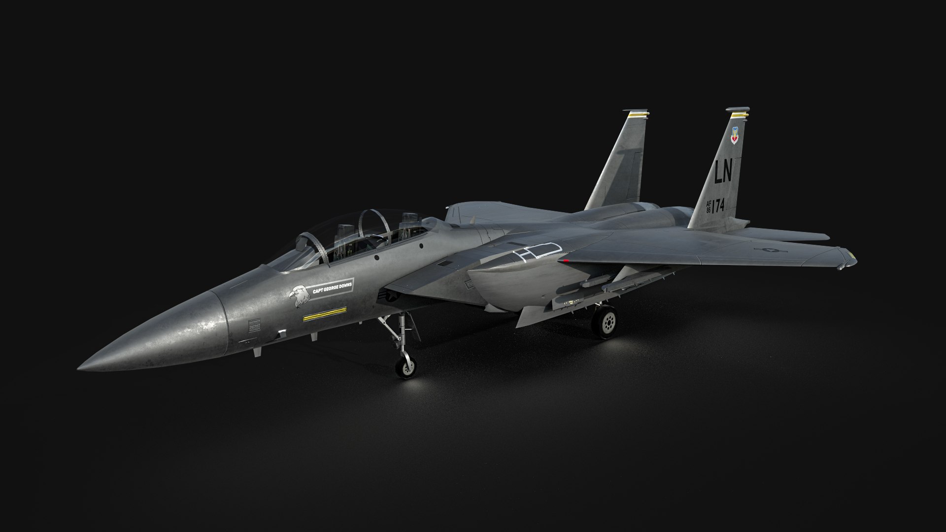 F-15E Strike Eagle 3D Model - TurboSquid 1751077
