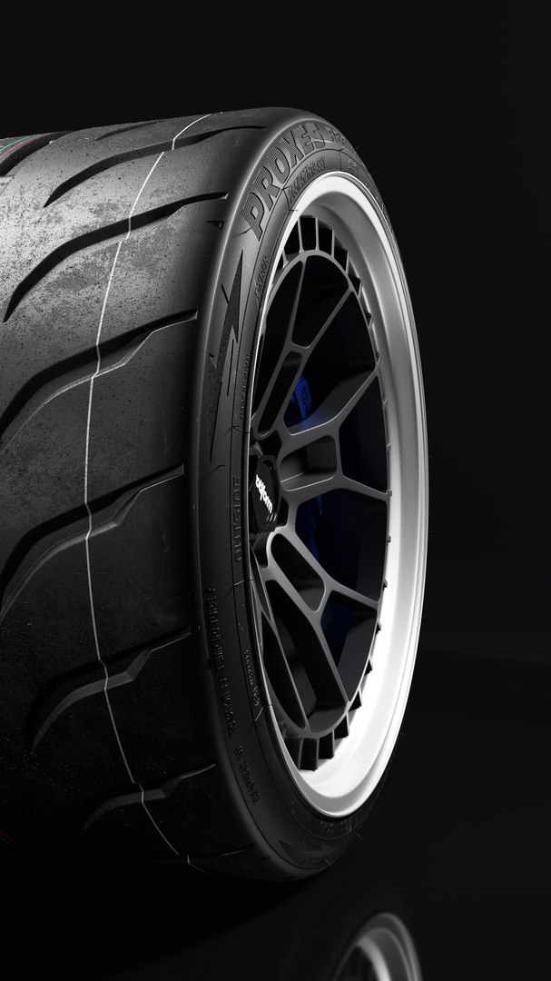 3D Toyo Rotiform Zmo-m Rims - TurboSquid 1636496