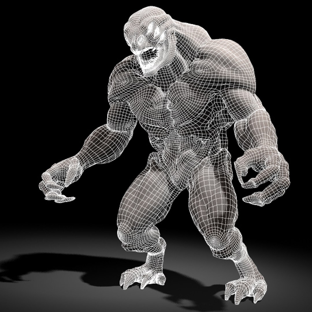 Monster Creature 3d Model