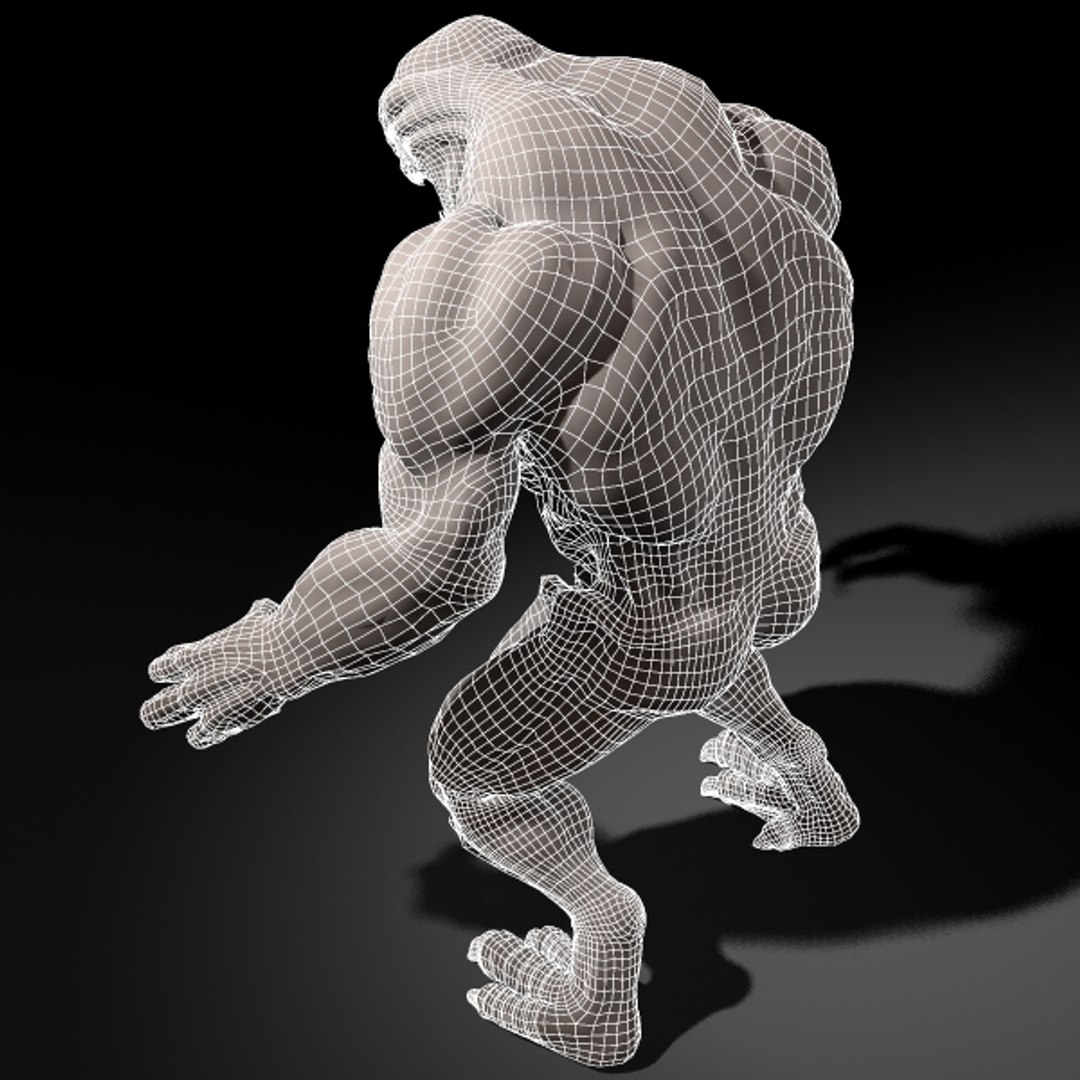 Monster Creature 3d Model