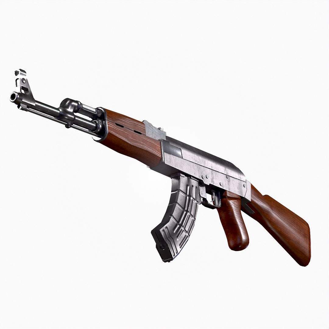 3D Game Ready Ak 47 - TurboSquid 2290972