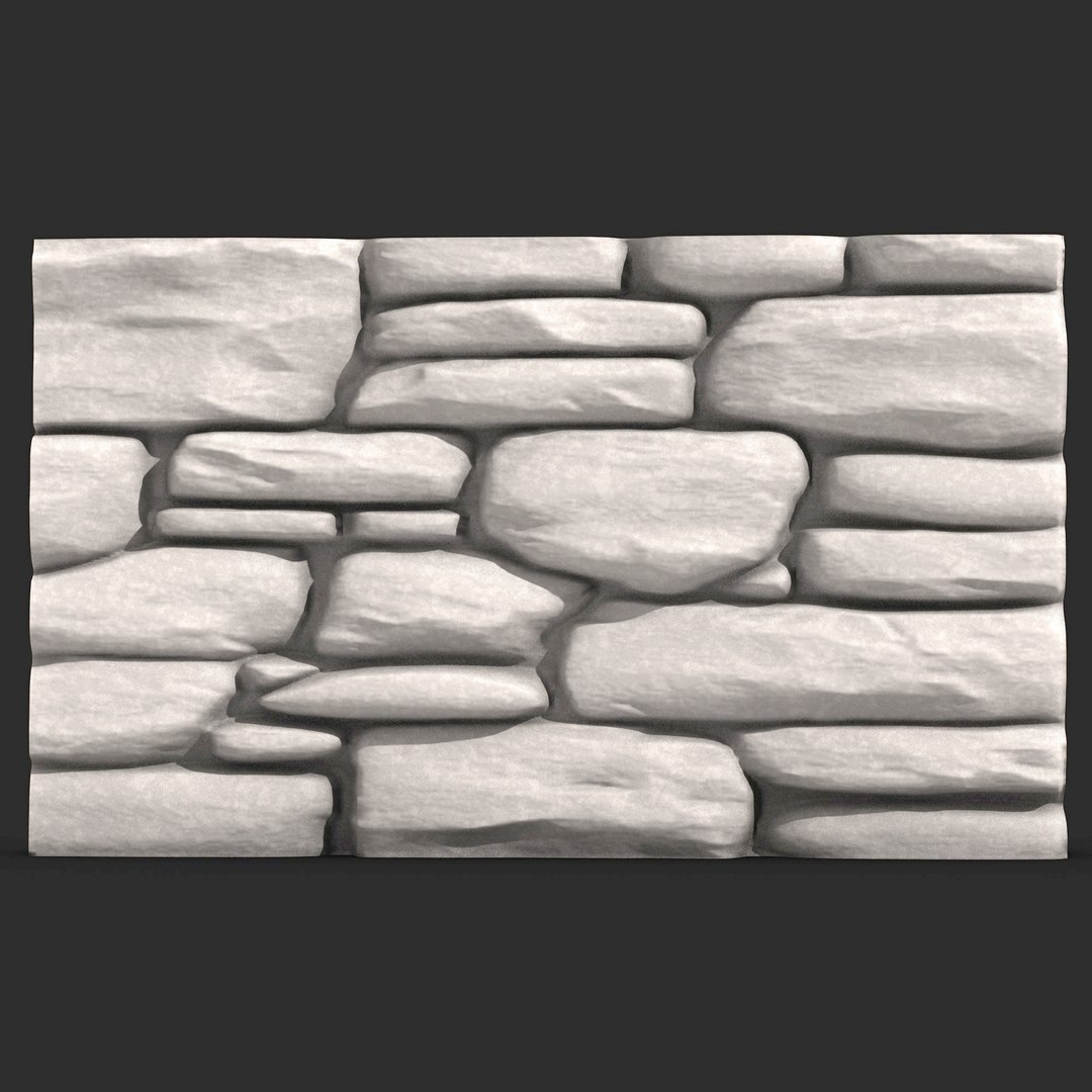 6 Models Stone Walls 5 3D Model - TurboSquid 2295415