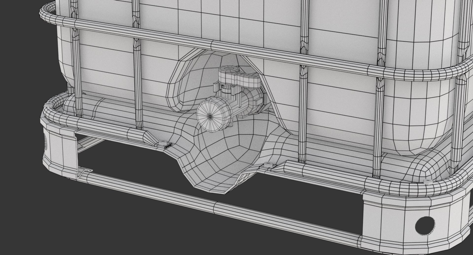 Storage Tank 3d Model