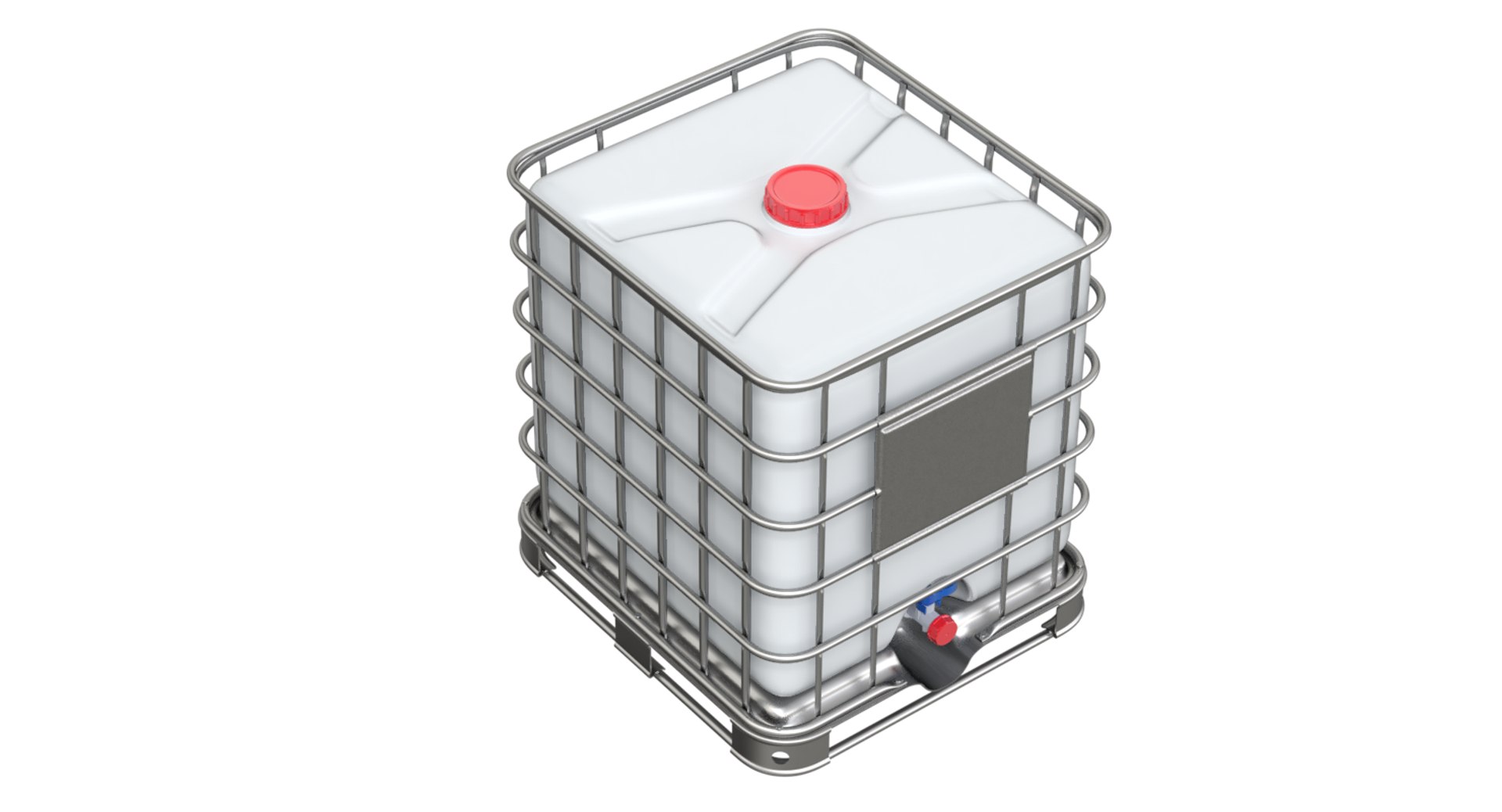 Storage Tank 3d Model