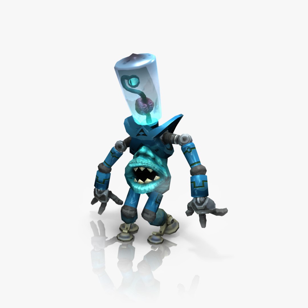 Alien Invader Rigged Animate Ma