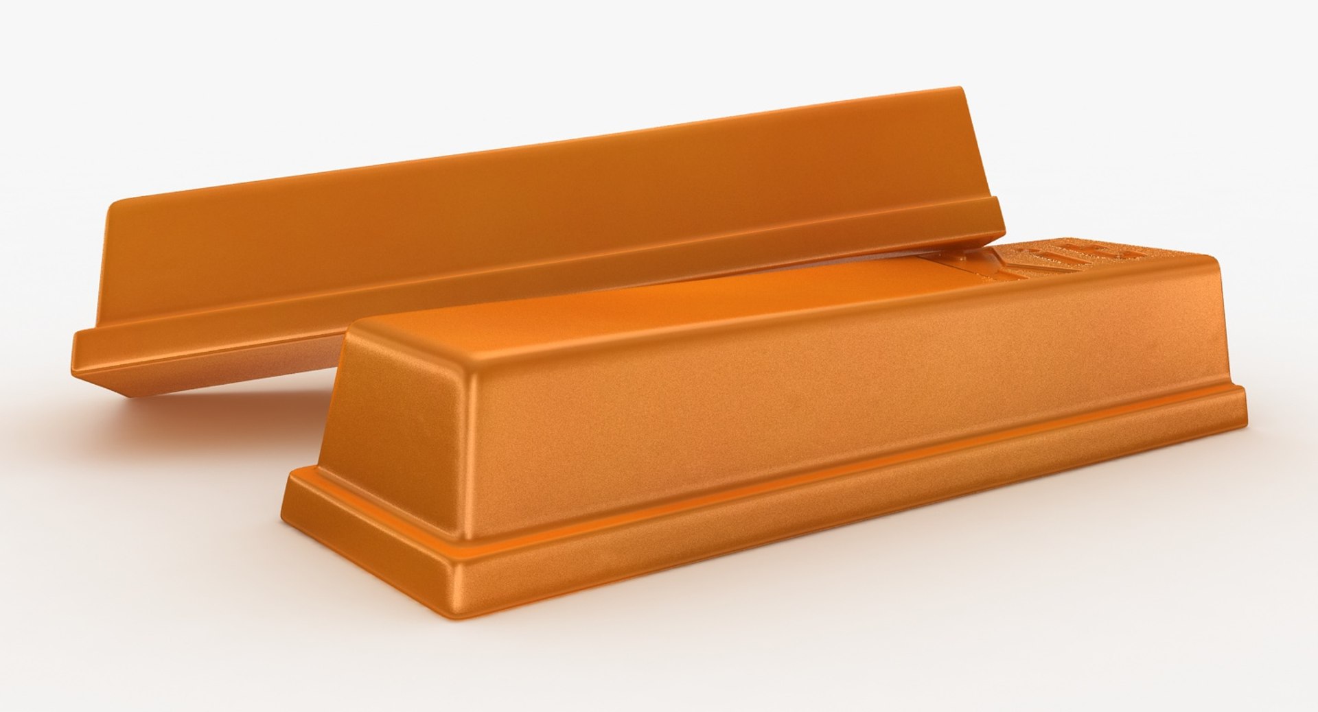 3d realistic broken kit kat