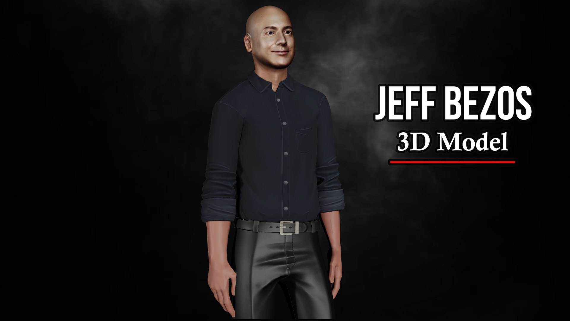 3D Jeff Bezos Model - TurboSquid 1783136