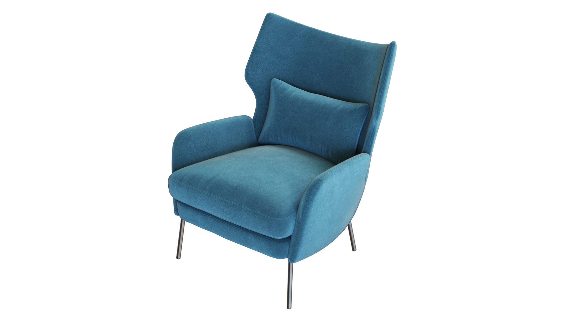 Crate And Barrel Alex Armchair Model - TurboSquid 1983497
