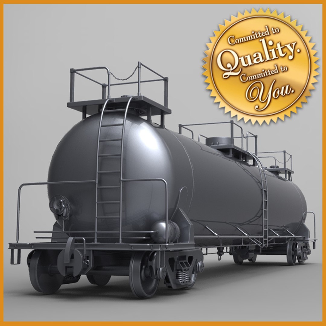 3dsmax rail tanker
