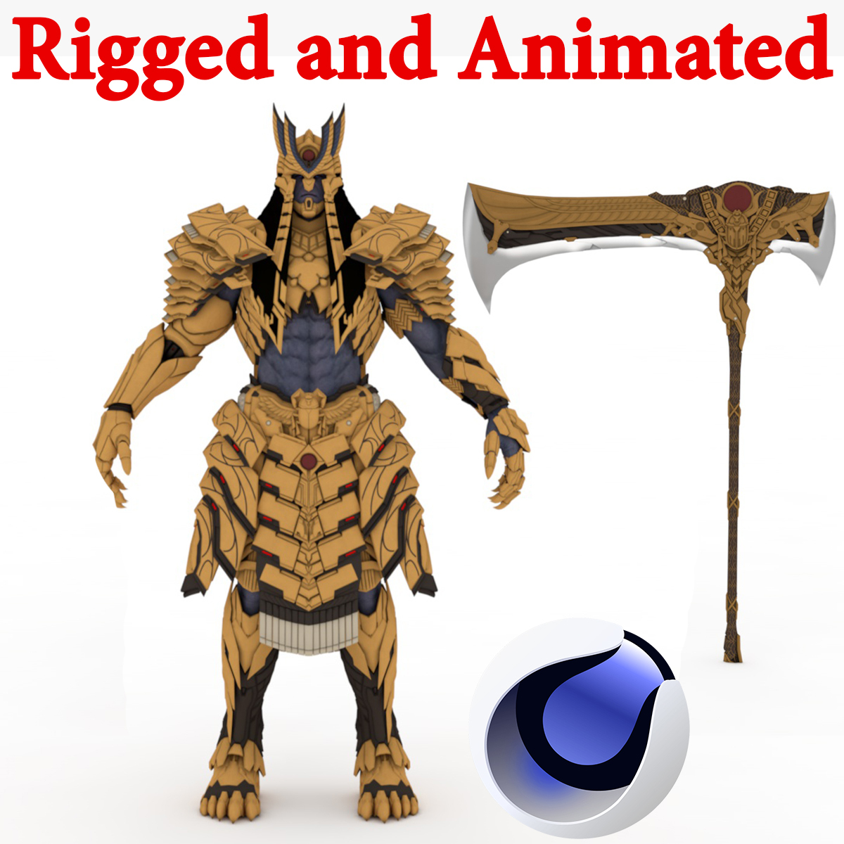 3D Kronos Tribute Rigged and Animated model - TurboSquid 1720980