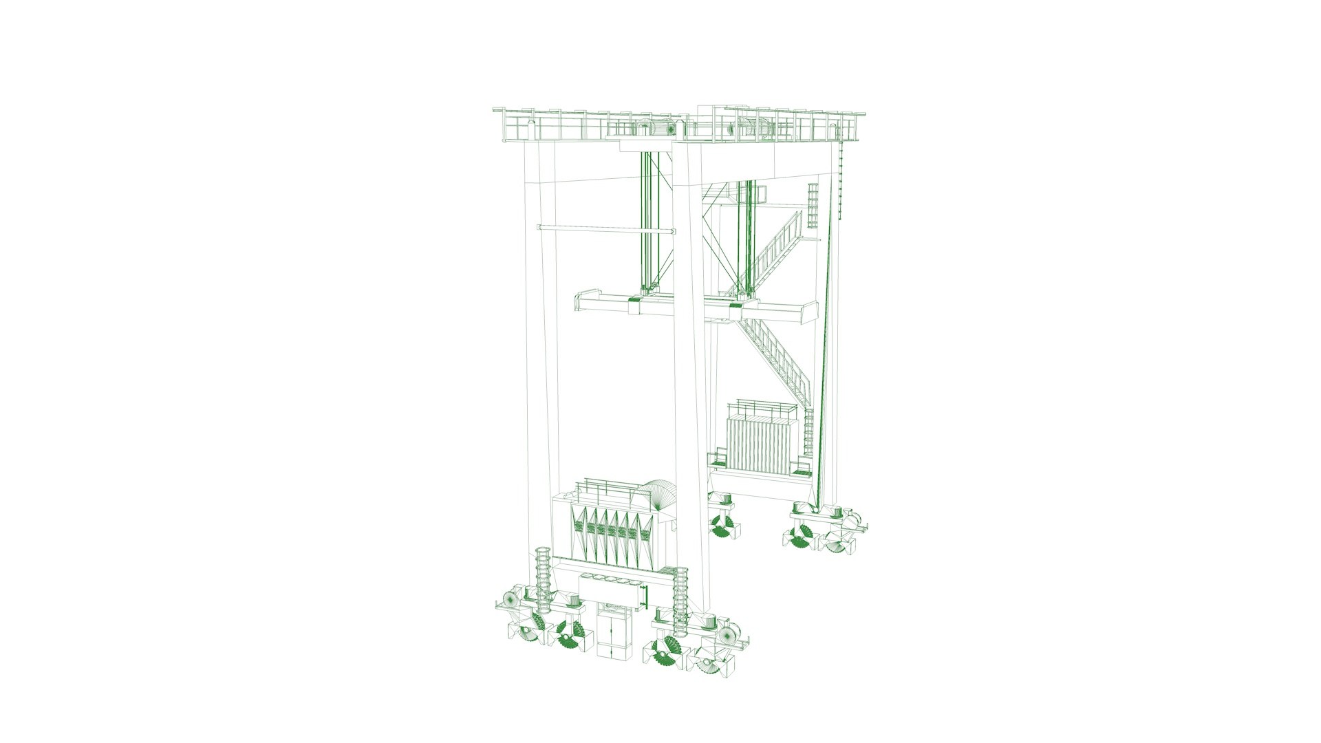 Crane 3D Model 3D Model - TurboSquid 2203677