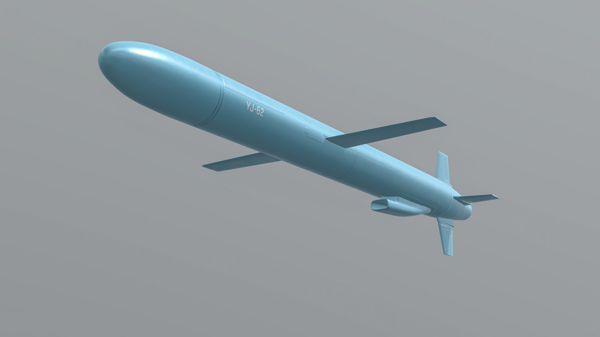 3D YJ-62 Chinese Anti-Ship Cruise Missile - TurboSquid 1813330