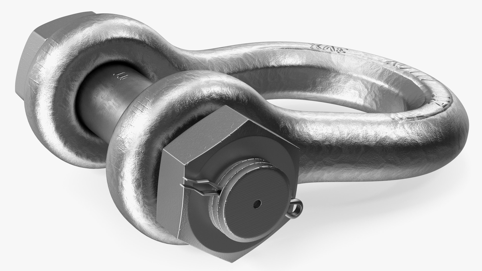Aluminum Anchor Shackle 3D model - TurboSquid 2022343